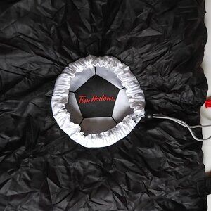 Tim Hortons | Bags | Fun Tim Hortons Soccer Ball Fold Away Drawstring ...
